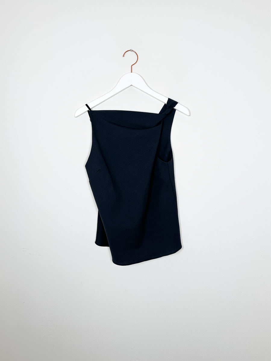 Alysi - Top con Torchon - Carbon – Piermarini